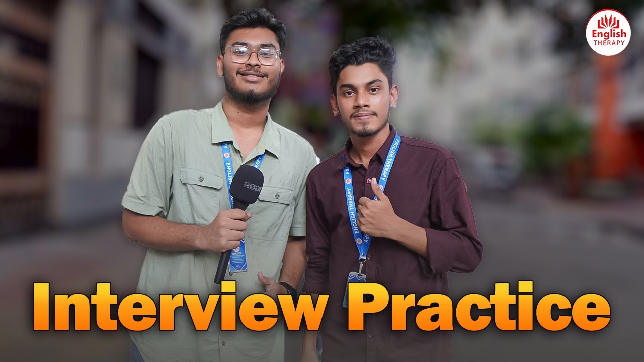 Interview practice l English Therapy । Saiful Islam - YouTube