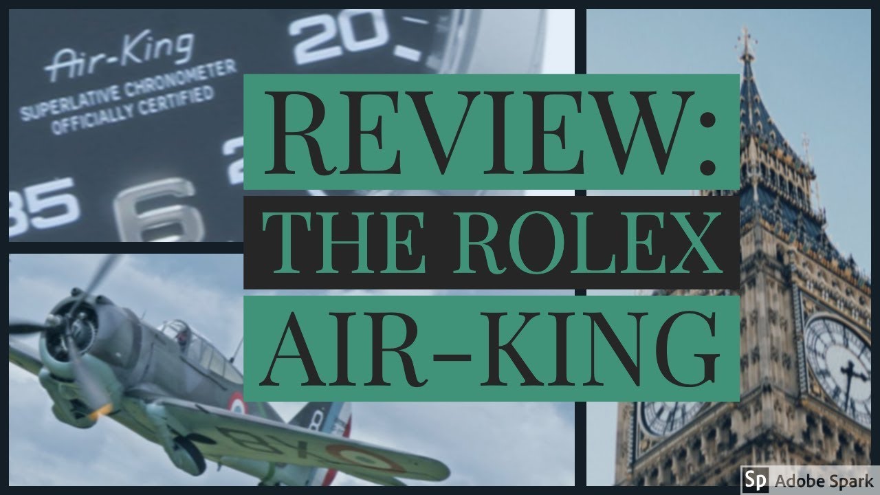 Rolex Air-King Review - "The Aviator's Watch" - YouTube