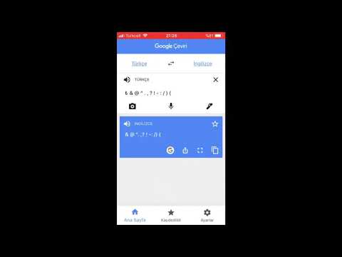 Google çeviriye sakın bunu yazmayın