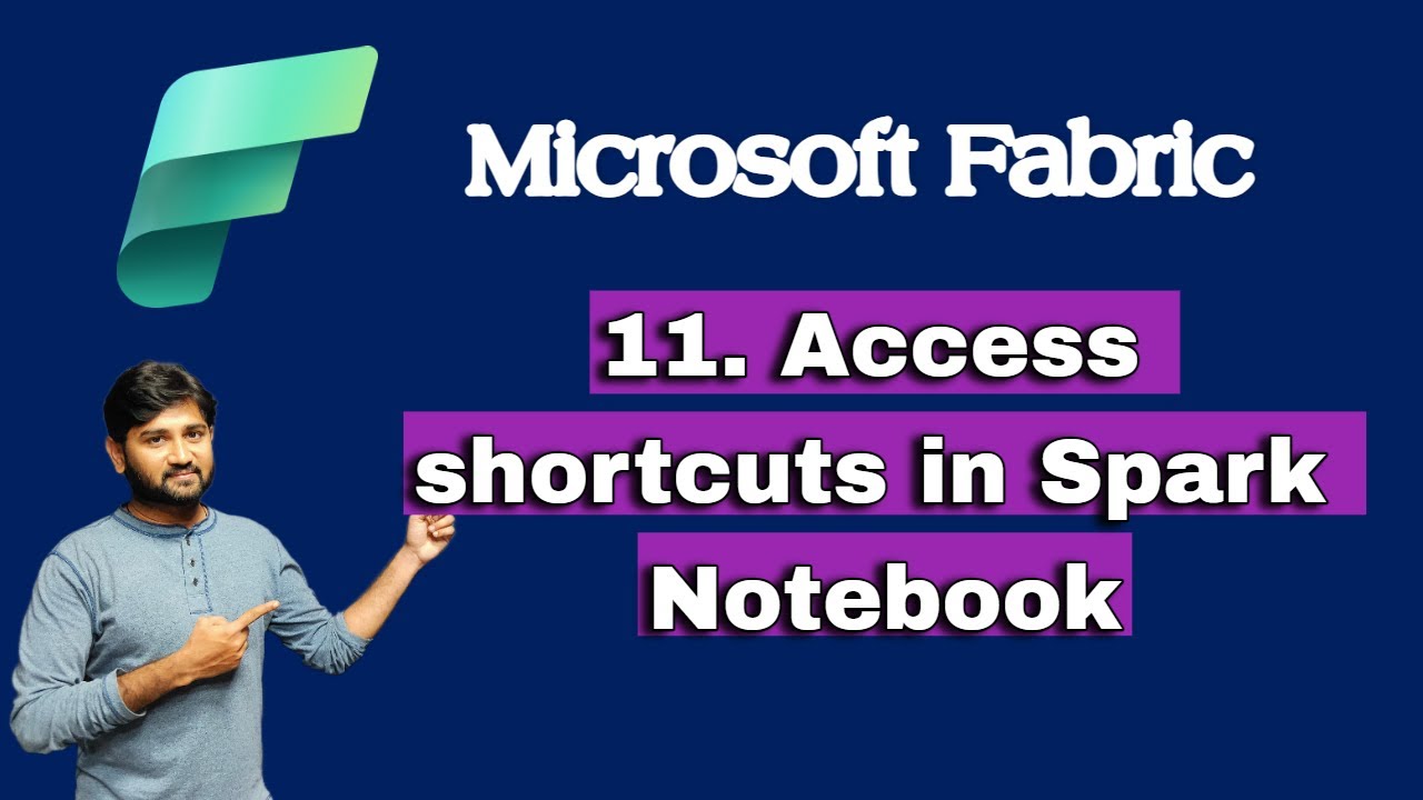 11. Access shortcuts in Spark Notebook in Fabric | #microsoft # ...