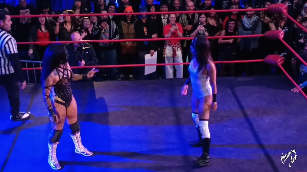 Women's Wrestling Zyra VS Delilah Doom VS Kitsune VS Lady Pink Lucha ...