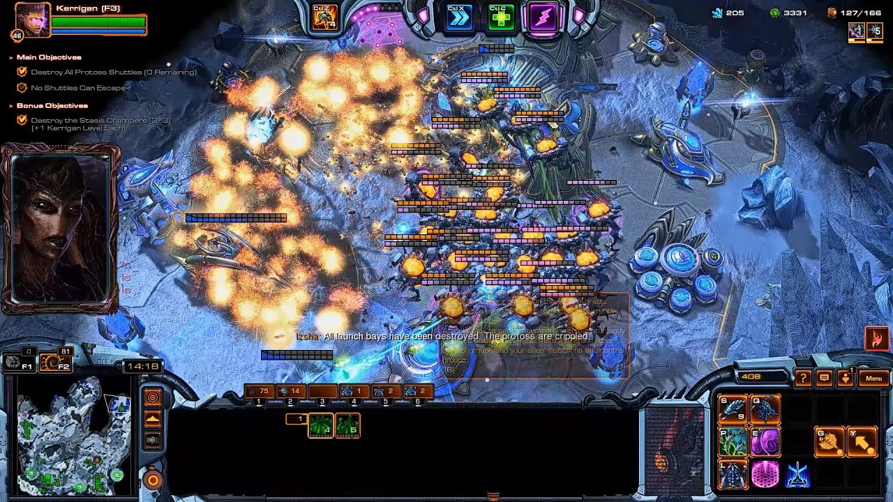 Heart of the Swarm : Mecha Zerg Mod "Shoot the Messenger" Campaign ...