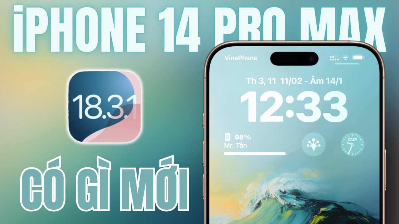 iOS 18.3.1 Có Gì Mới? Trải Nghiệm Nhanh Trên iPhone 14 Pro Max - YouTube