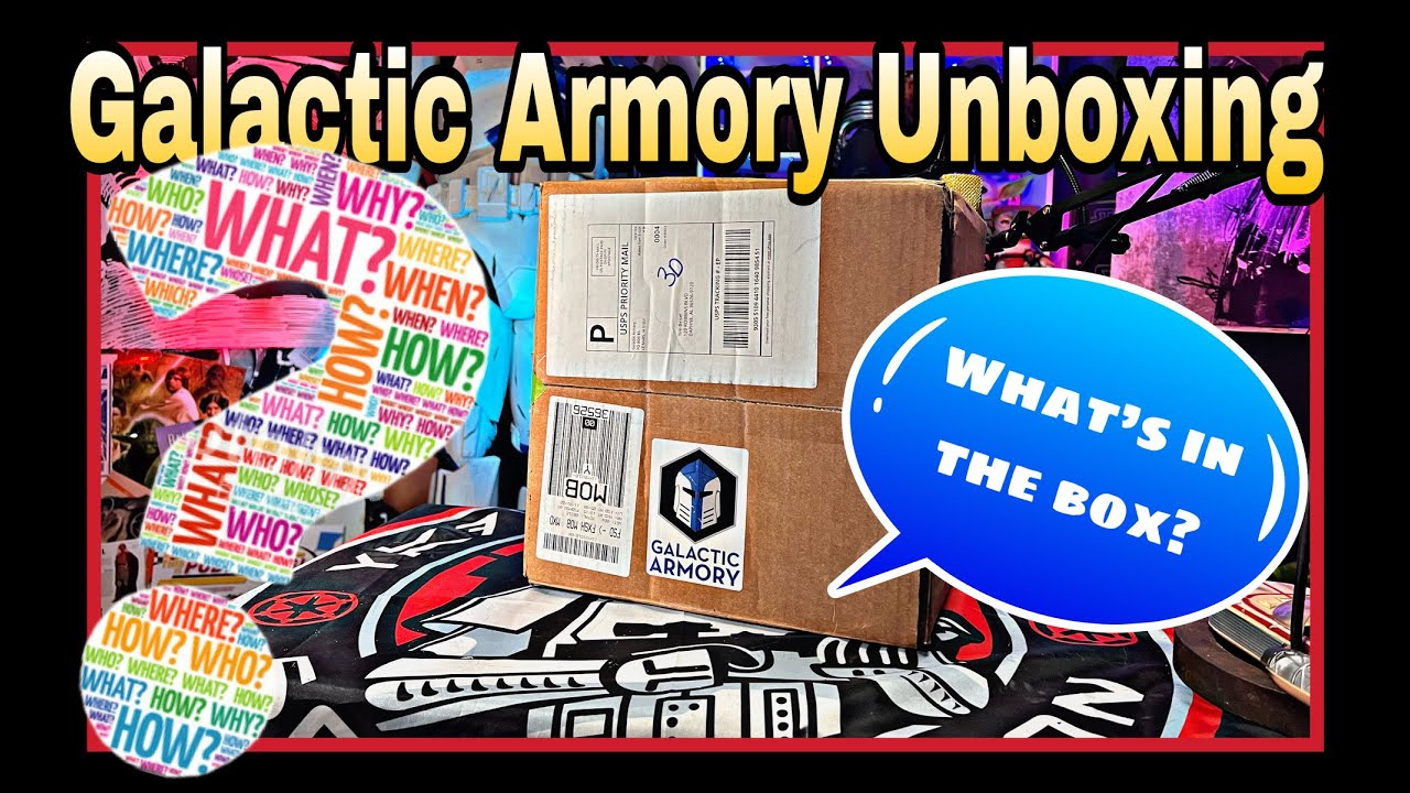Galactic Armory Helmet Unboxing - YouTube