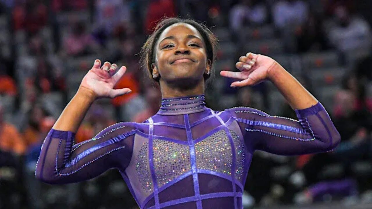 Brie Clark Of Clemson Makes History As First Collegiate Gymnast To Land ...