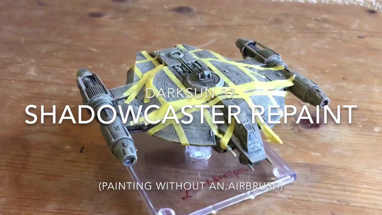 Shadowcaster (Lancer Pursuit Craft) Repaint Video - Darksun 37 - YouTube