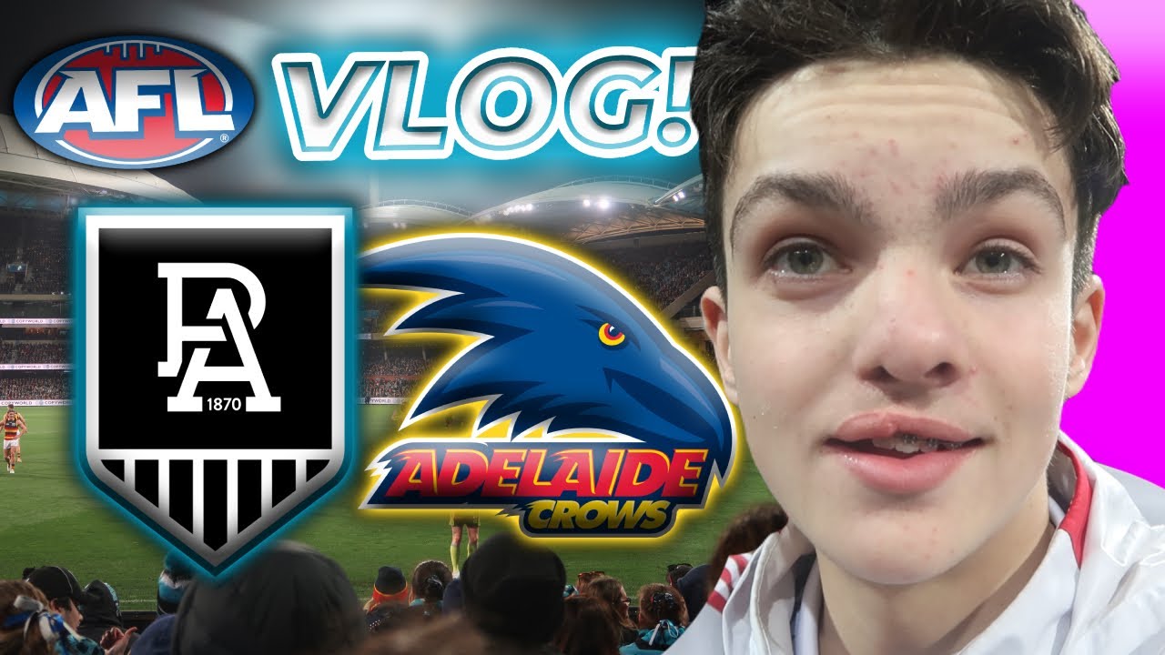 SHOWDOWN IS THE BEST RIVALRY? (AFL Matchday VLOG) Port Adelaide vs ...