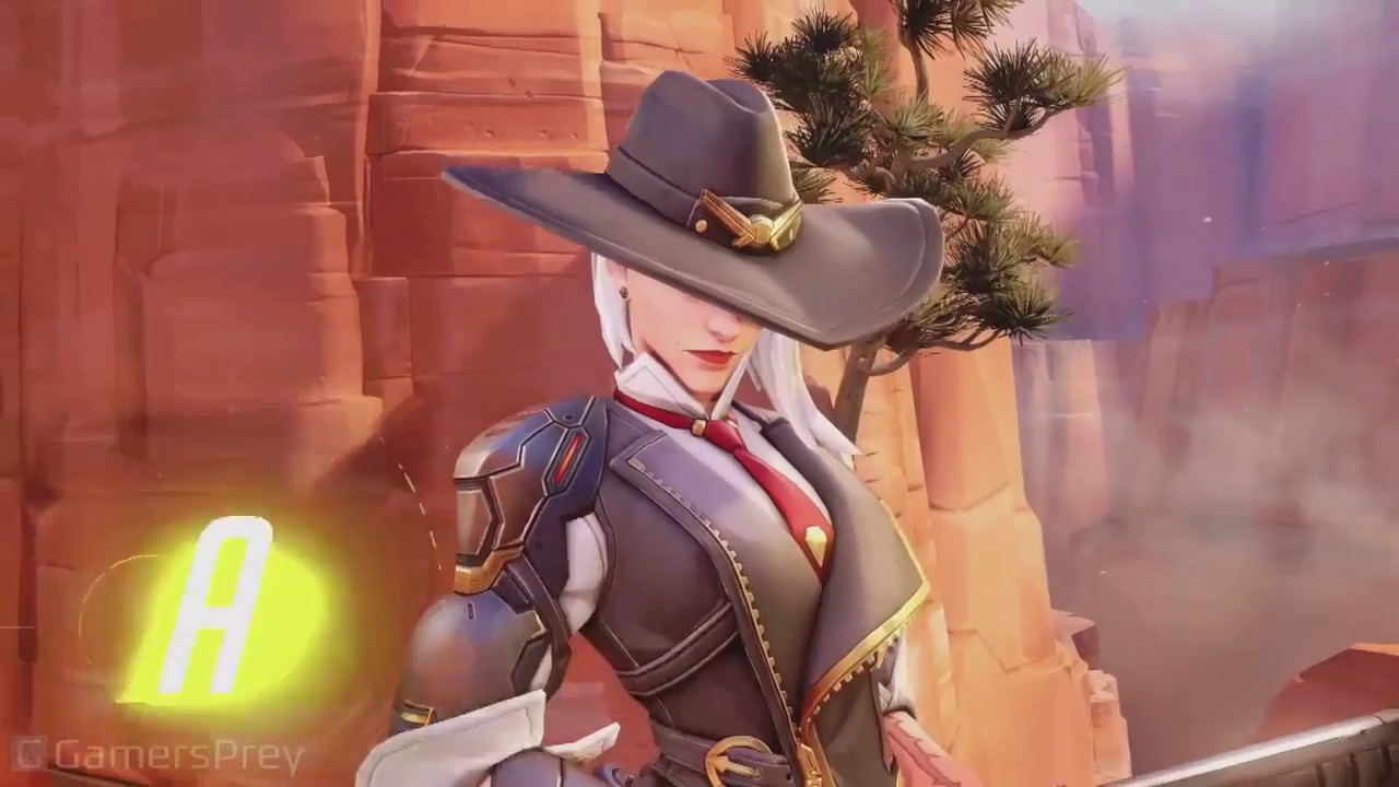 Overwatch BlizzCon 2018 Ashe Reveal Trailer HD 1080P - YouTube
