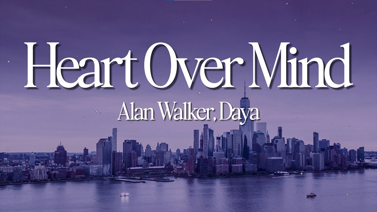 Alan Walker - Heart over Mind (Lyrics) ft. Daya - YouTube