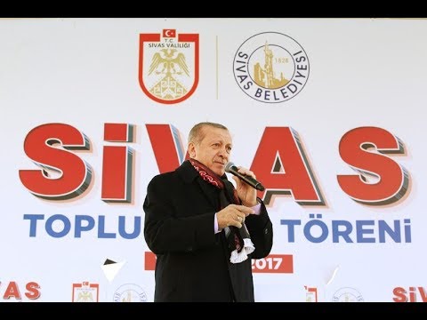 Cumhurbaşkanı Recep Tayyip ERDOĞAN Sivas İli Toplu Açılış Töreni