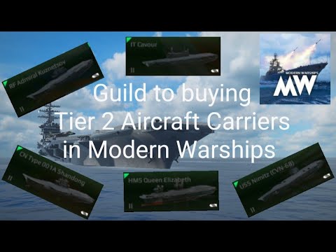 (Outdated) Modern Warships: Guild to buying Tier 2 Aircraft Carriers ...