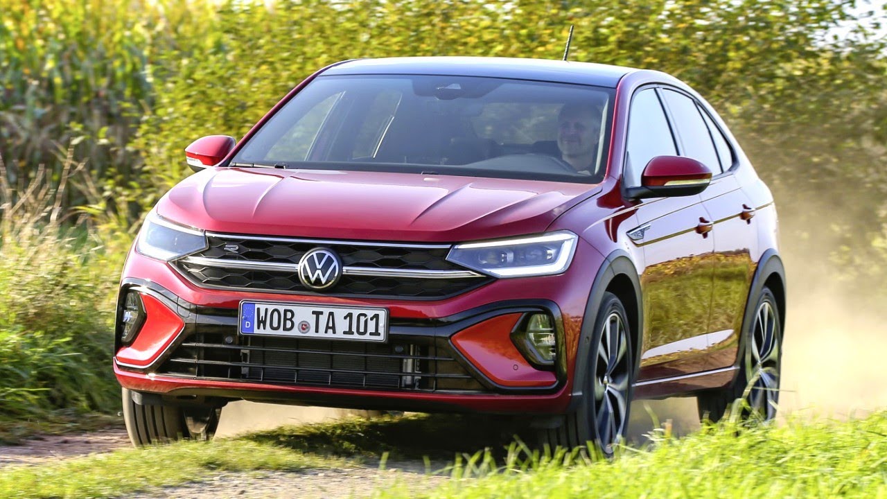 New Volkswagen TAIGO R-Line 2022 | Kings Red | Driving, Exterior ...