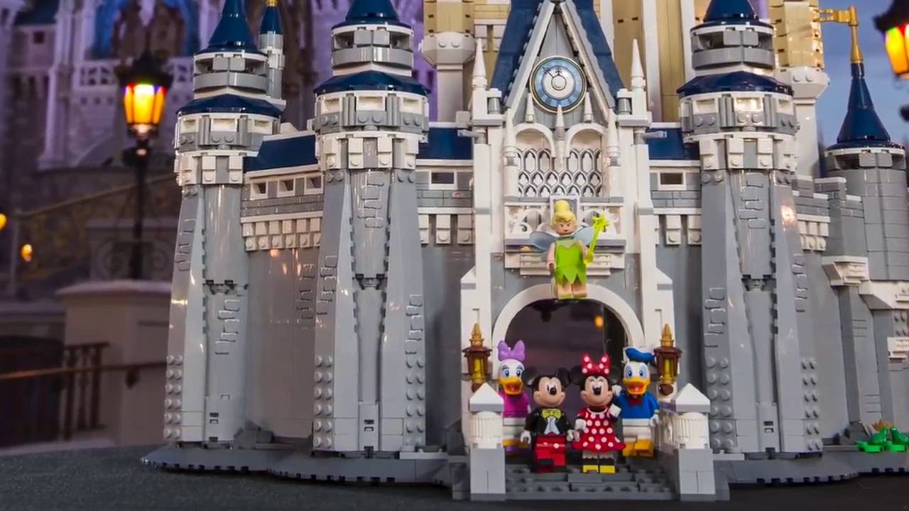 Castelo da Cinderela de Lego - 4 mil peças! - YouTube