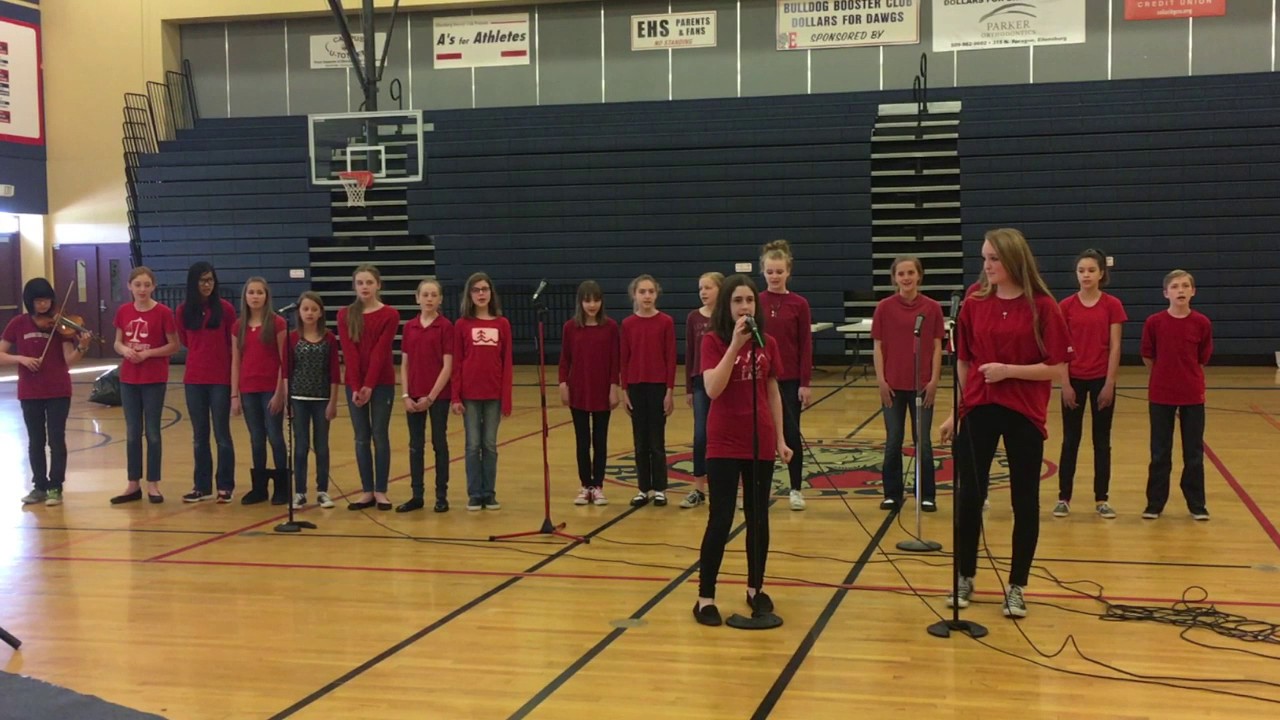 Morgan Middle School Glee Club 1 HD 720p - YouTube