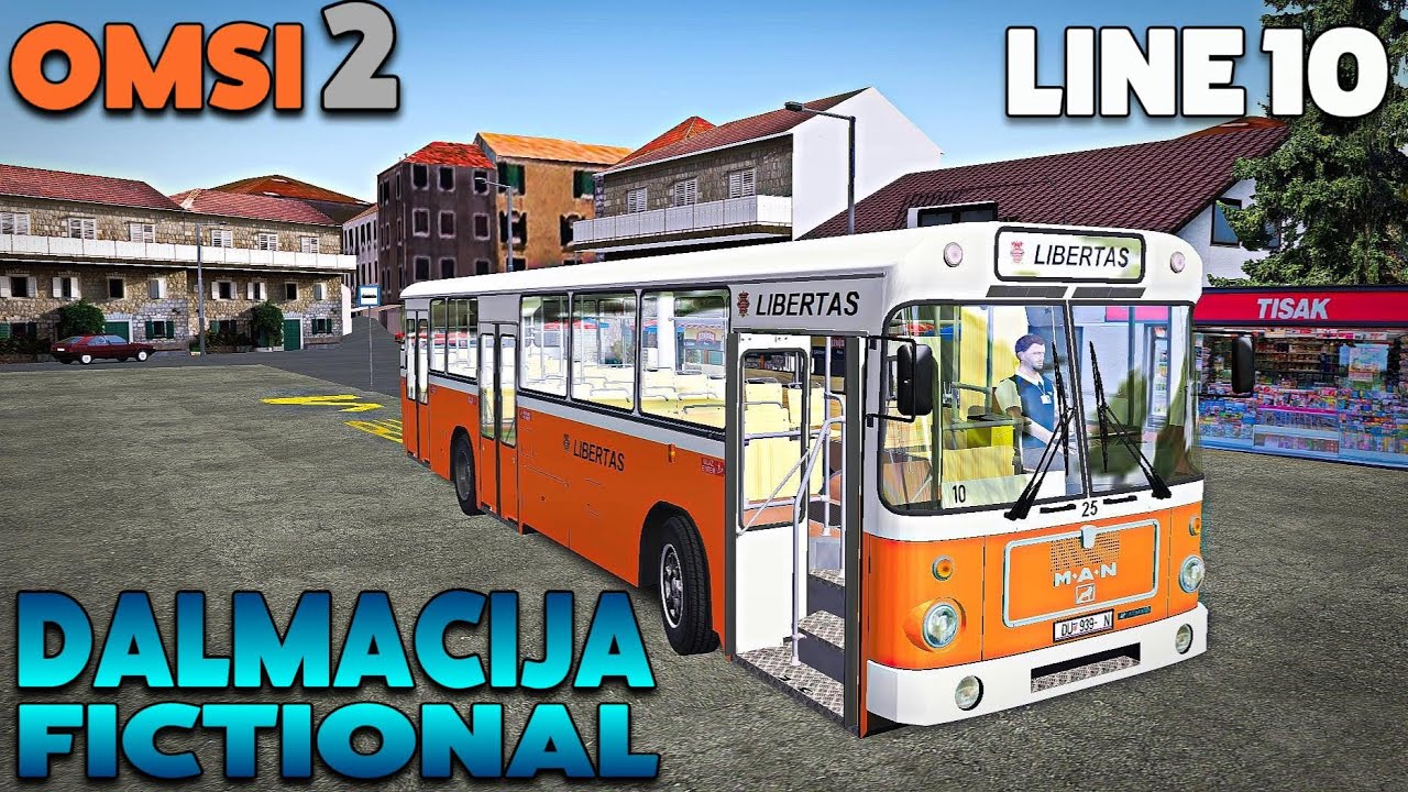 OMSI 2 Let's Play #36 | MAN SU 220 | Dalmacija Fictional: Line 10 - YouTube