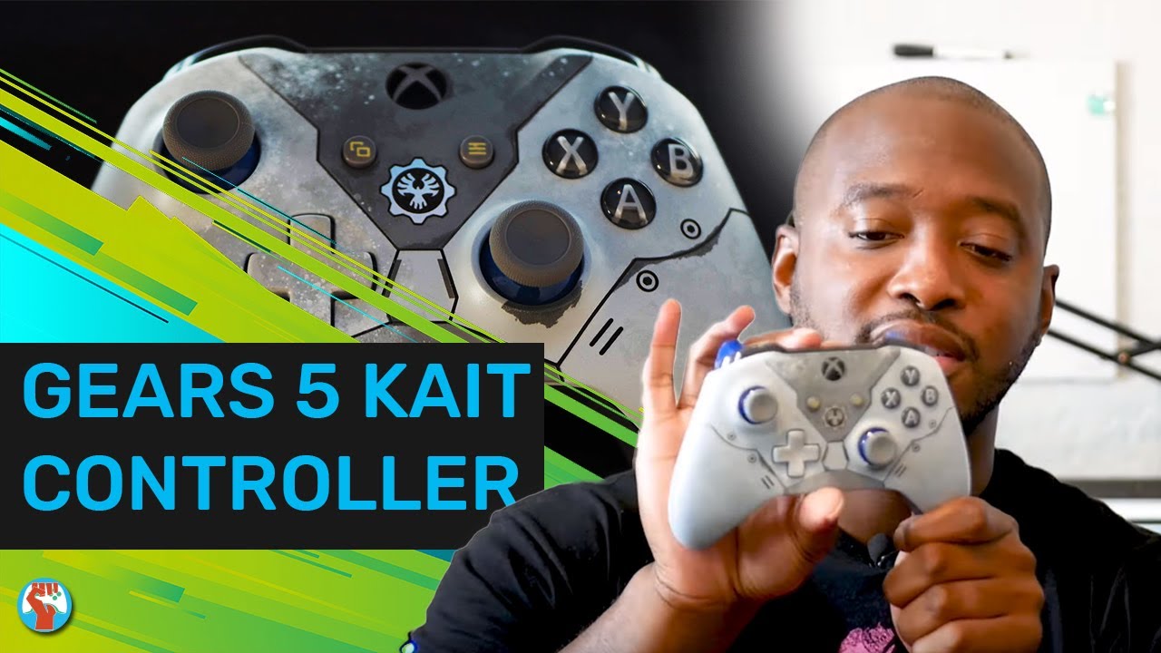 Gears 5 Kait Themed Controller Unboxing - YouTube