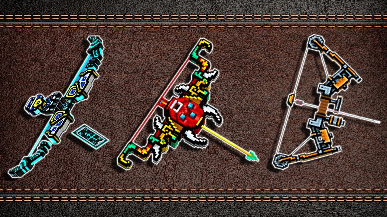 Pixel Gun 3D - Charged Shot Bow Weapons / Profesional Bow VS Dragon ...