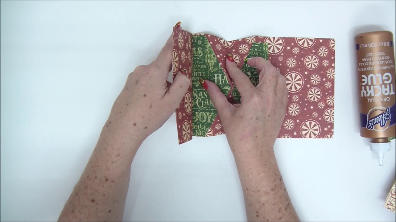 12 Cards of Christmas - Center explosion - YouTube