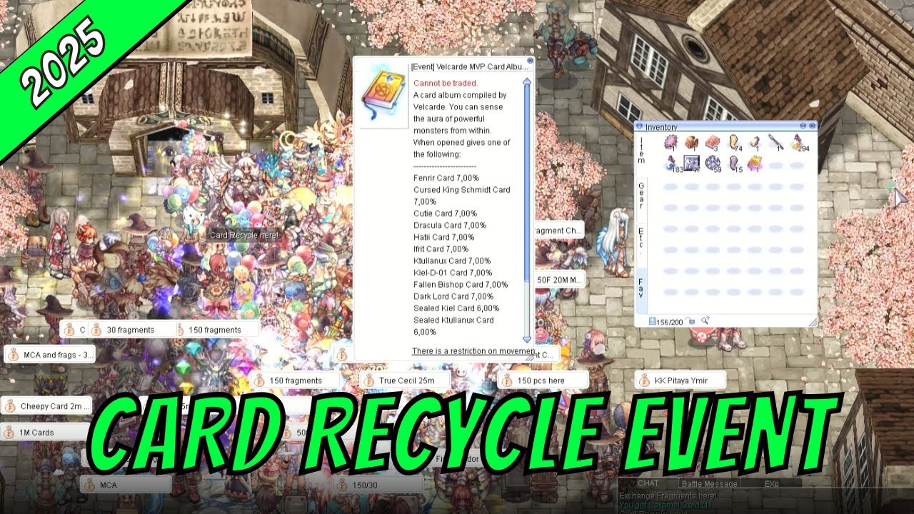 iRO Chaos - Card Recycle Event BEST PULLS (2025) - YouTube