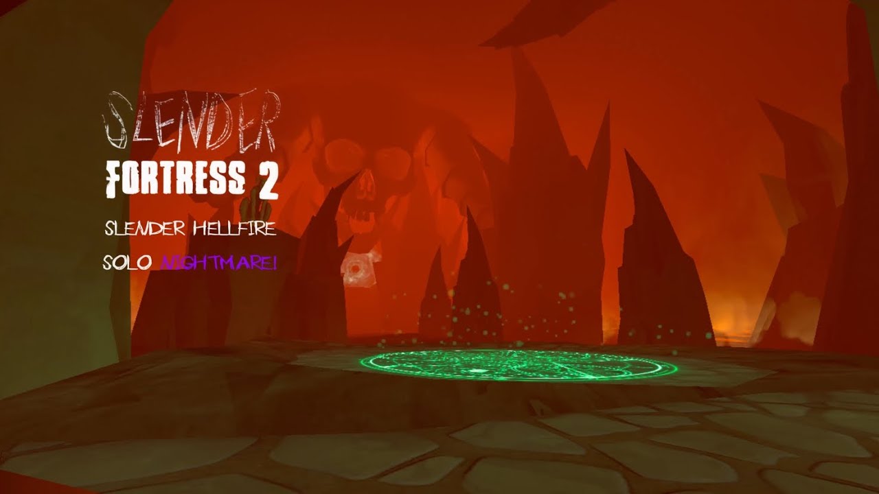 Slender Fortress 2 | Pt.86 | Hellfire | Solo Map [Nightmare!] - YouTube