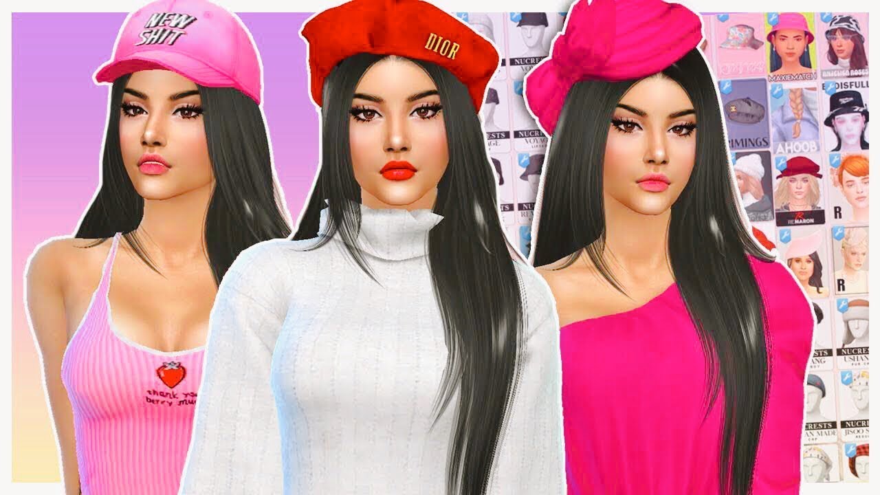 FEMALE HAT CC FOLDER 👒 Sims 4 Female Accessories CC Folder FREE ...