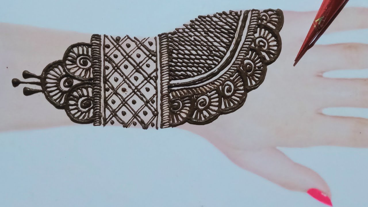 Back side easy & simple mehendi design 🥰 beautiful mehendi design 🥰 ...