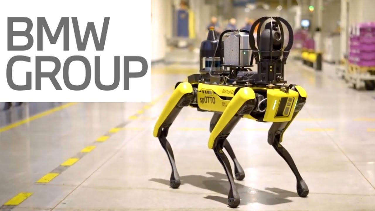 Robot Dog at BMW Group Production Plant Hams Hall - YouTube
