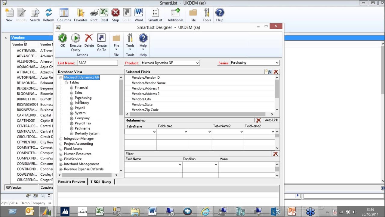 Dynamics GP Solutions with Smartlist - YouTube