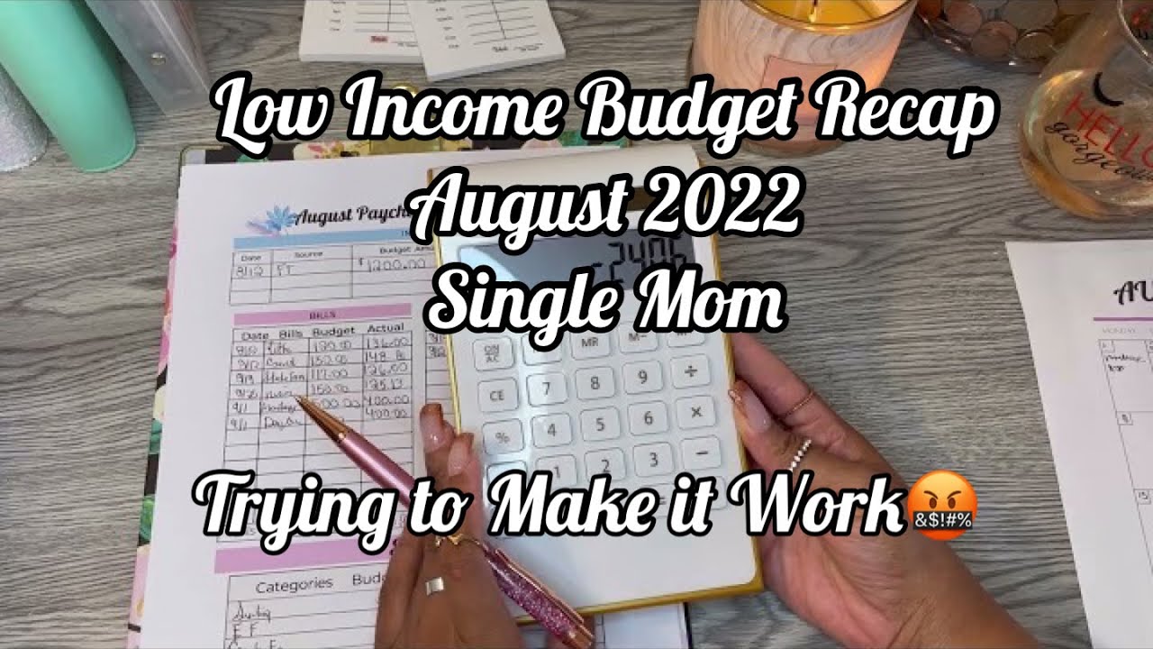 Low Income Budget With Me Recap|Budget Tips|Budget for Beginners|Single ...