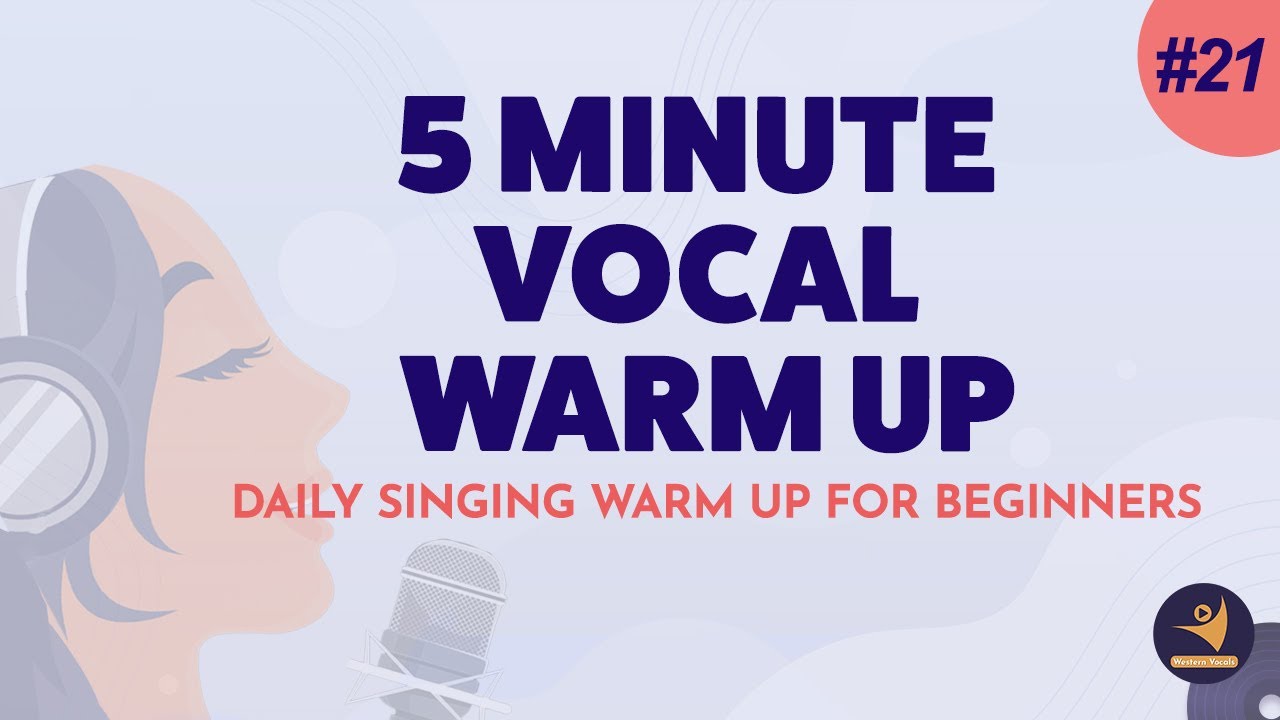 5 Minute Daily Singing Exercise for Beginners | Warm Up 21 - YouTube