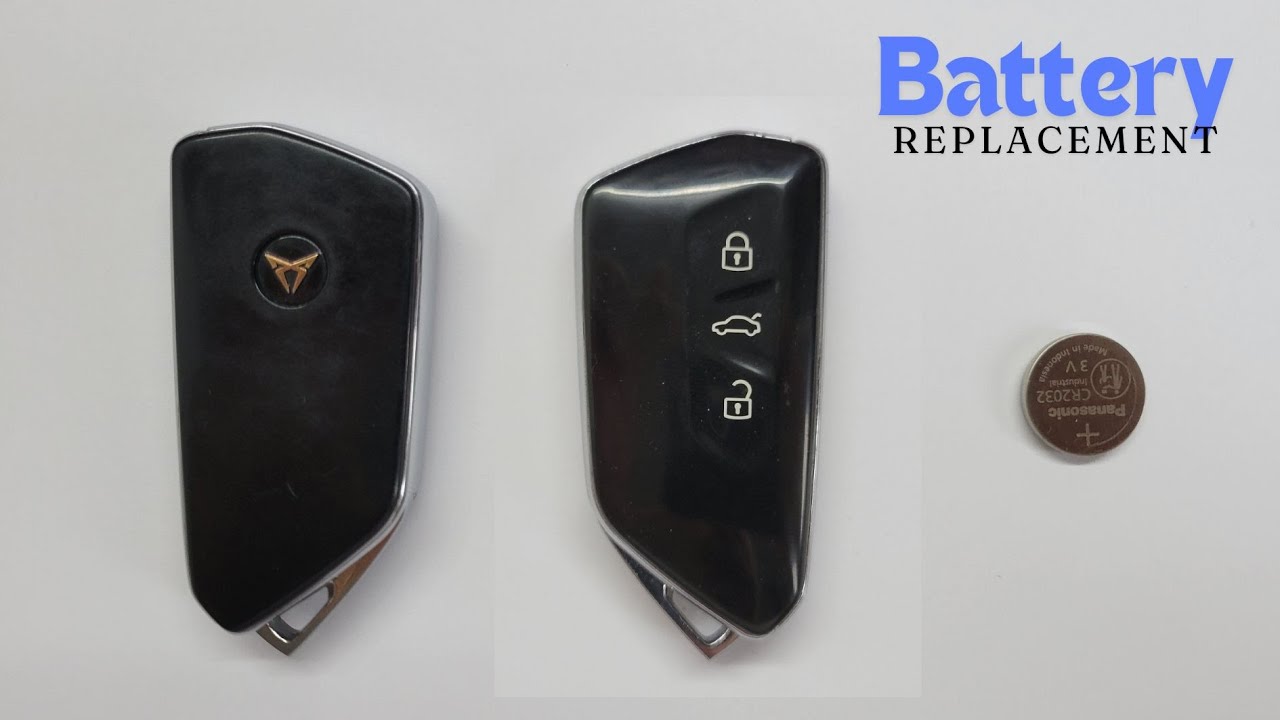 Cupra Formentor - Key/fob battery replacement - YouTube