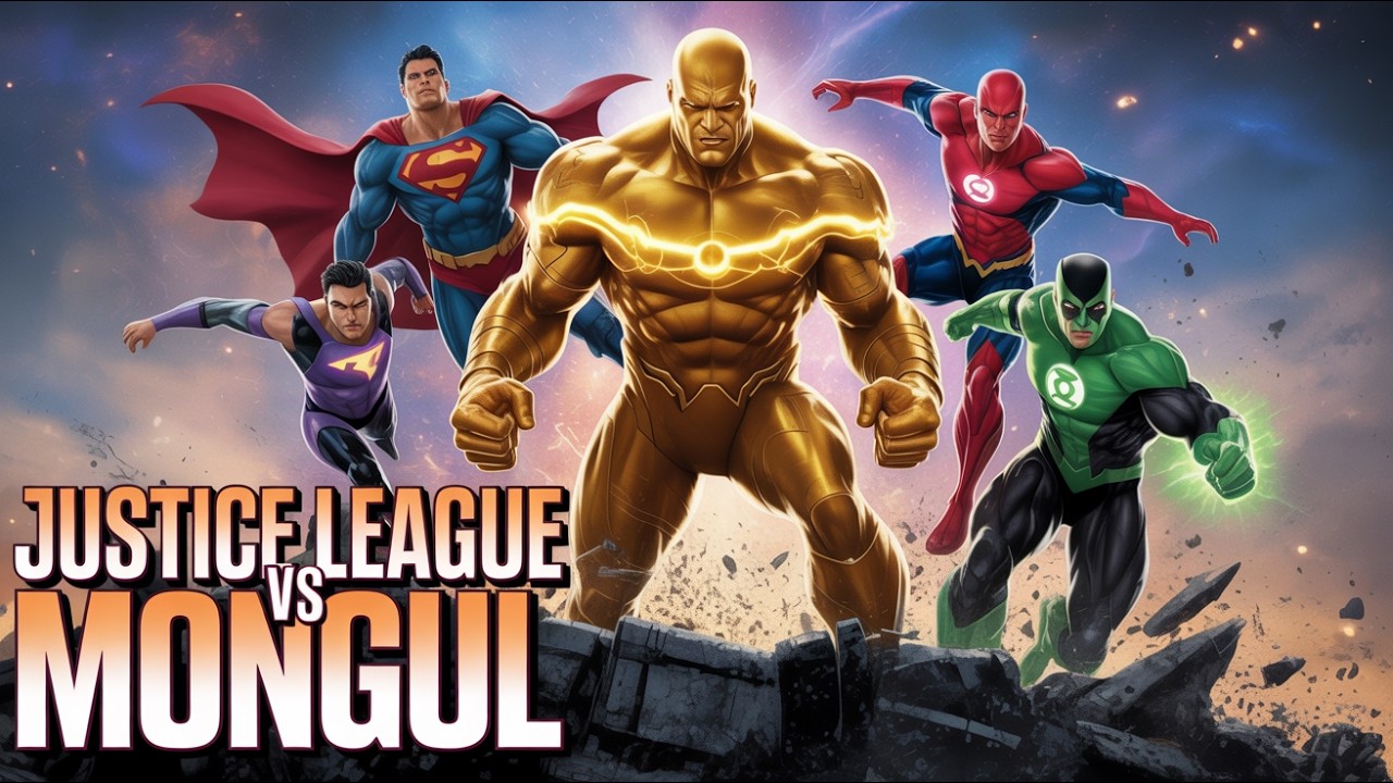 Justice League vs Mongul - YouTube