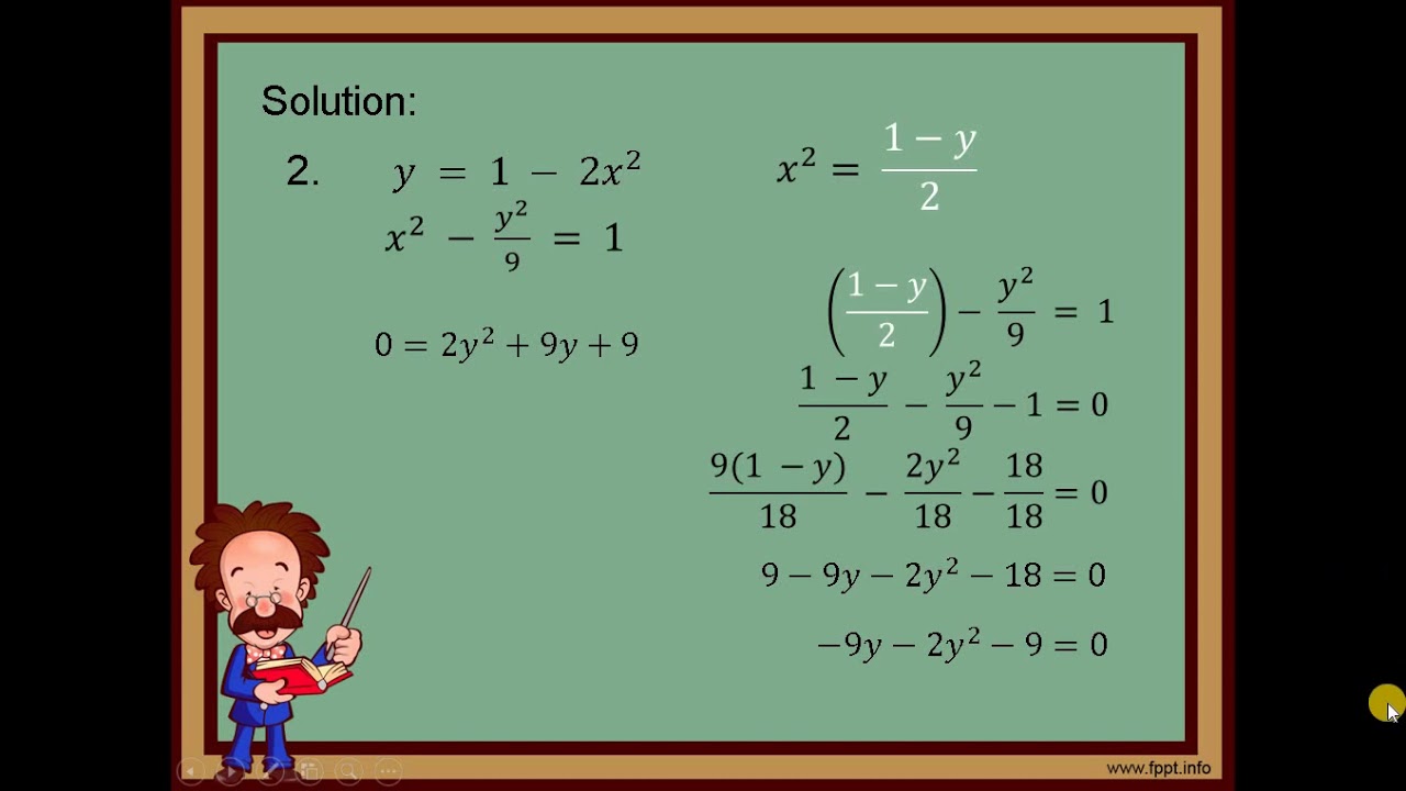 Pre-Calculus: Application of System of Non-Linear Equation (Part 1 ...