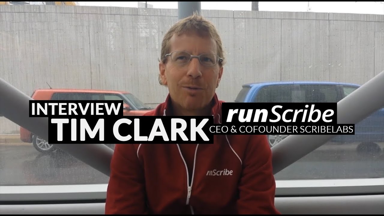 Interview Tim Clark, Cofounder & CEO RunScribe - Runner's High - YouTube