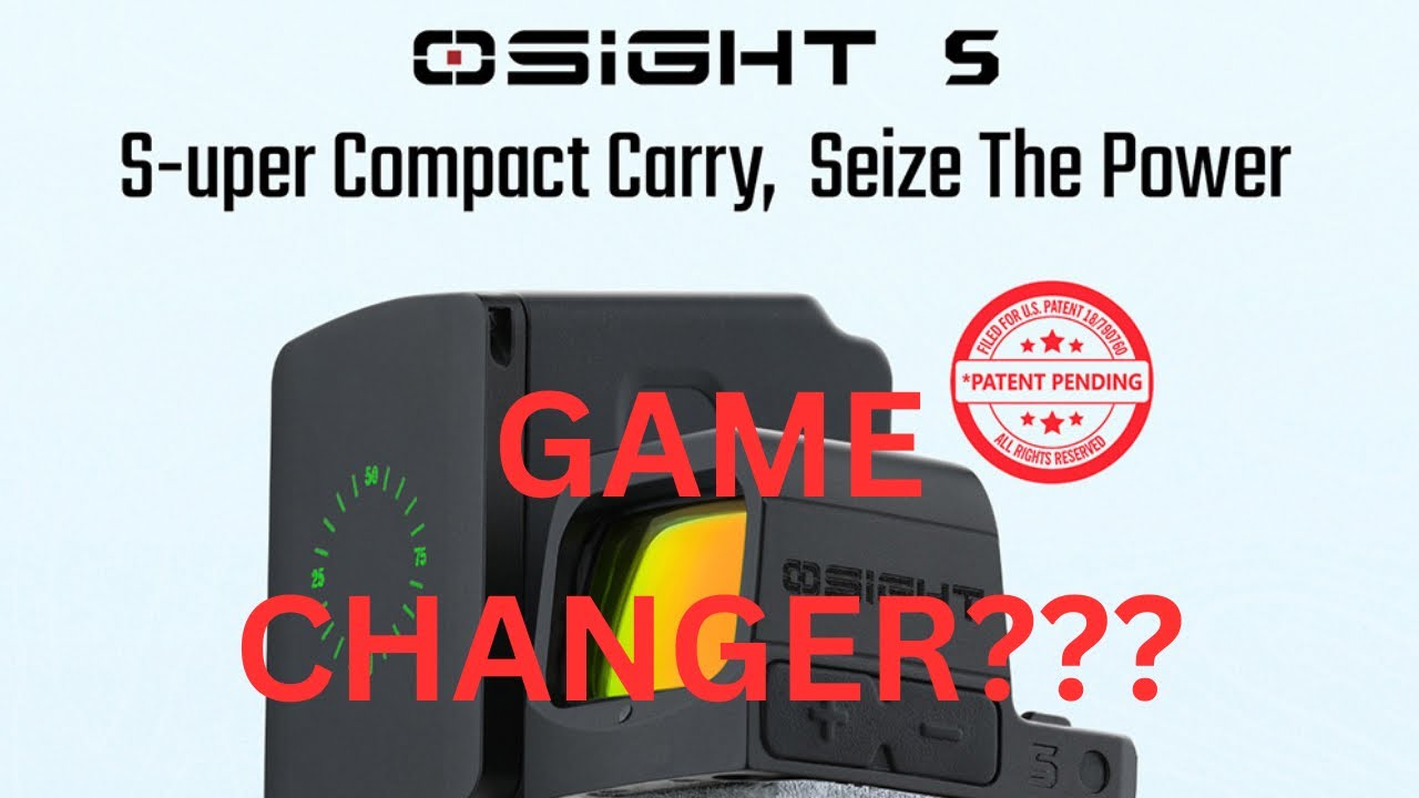 OSIGHT S-Micro Red Dot Unboxing and Installation. Holosun 507/EPS Carry ...