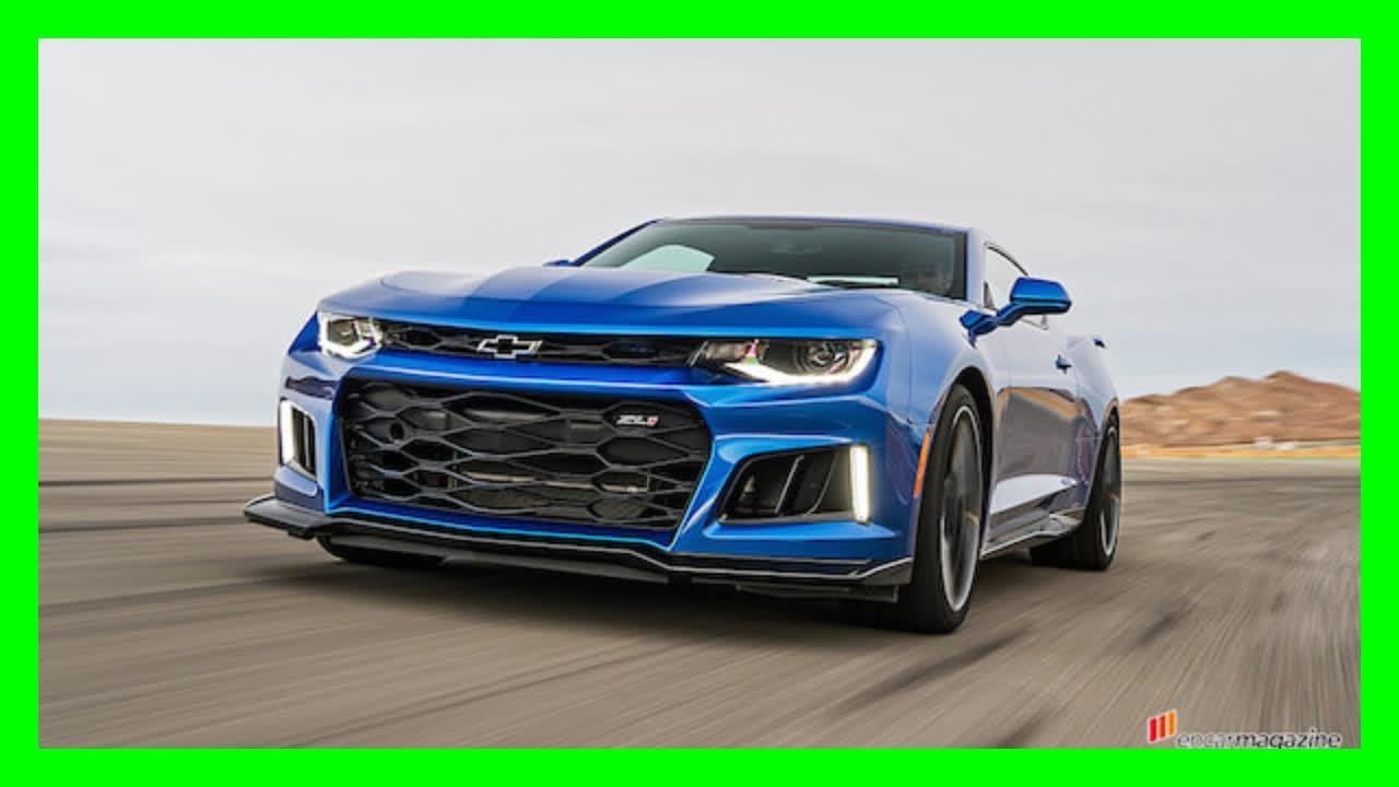 325kmh 기록한 쉐보레 카마로 ZL1, 최고의 가성비 - YouTube