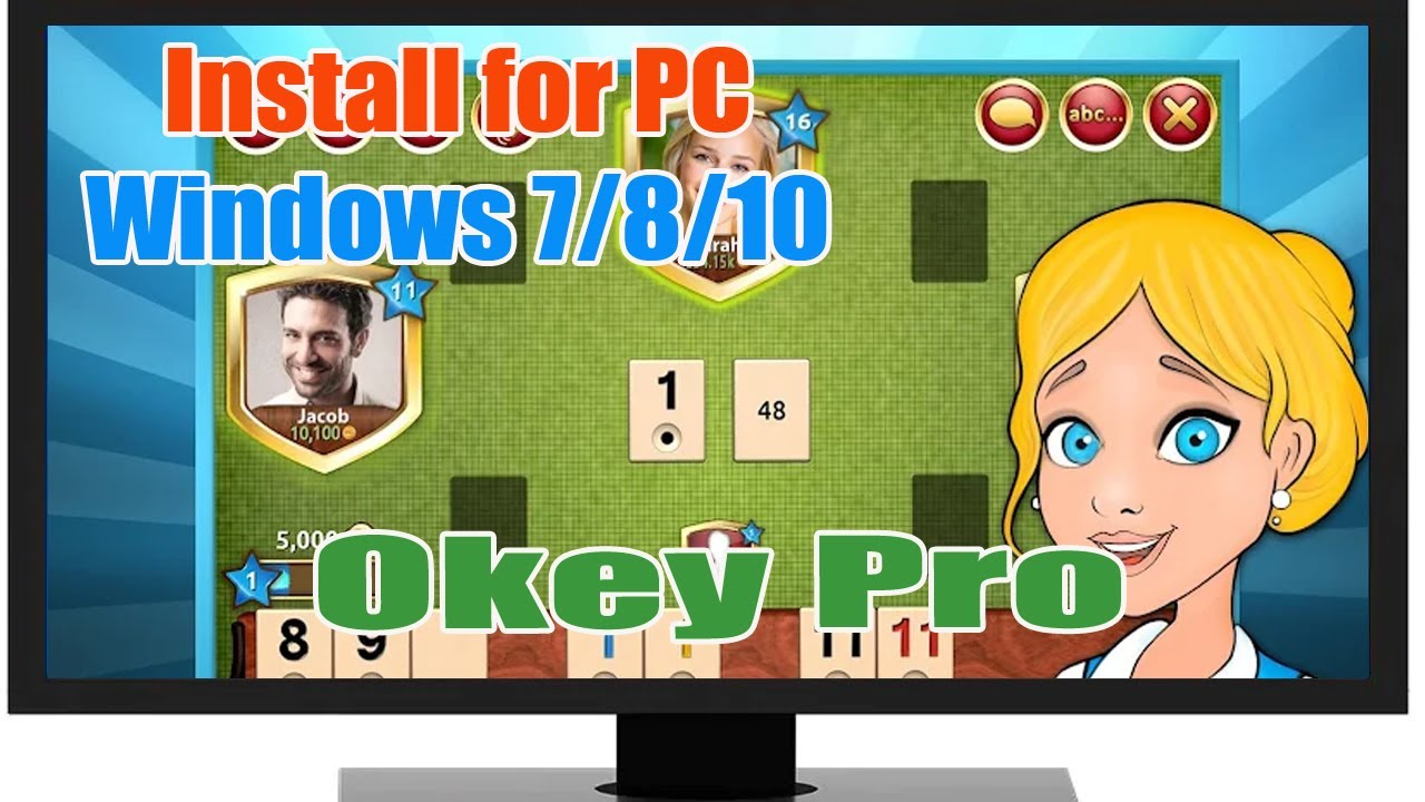 Download & install Okey Pro for PC Windows 7/8/10 & Mac - YouTube