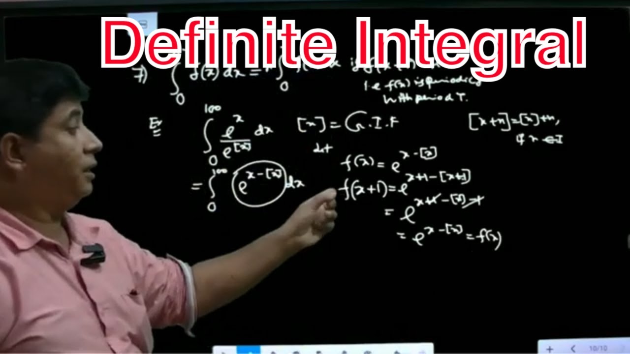 Definite Integral | Calculus | Crash Course | Class 12 | Math ...