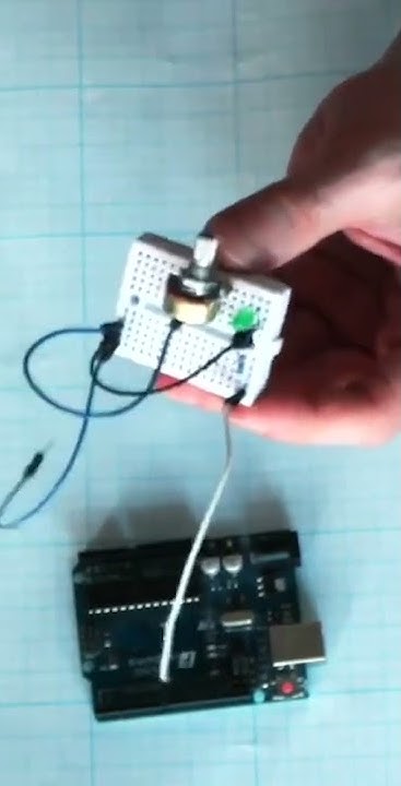 Arduino and potentiometer - YouTube