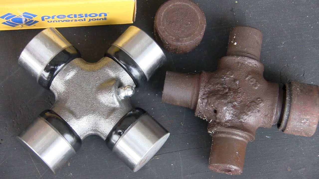 How to change a universal joint in a 4 wheel drive front axle. ( f-250 ...