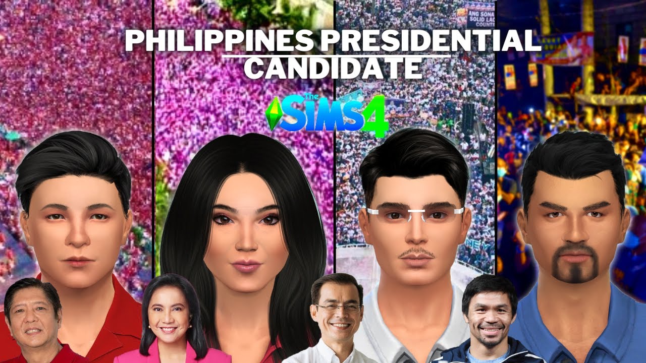 Philippines Presidential Candidate (+ CC Links) | The Sims 4: Create A ...