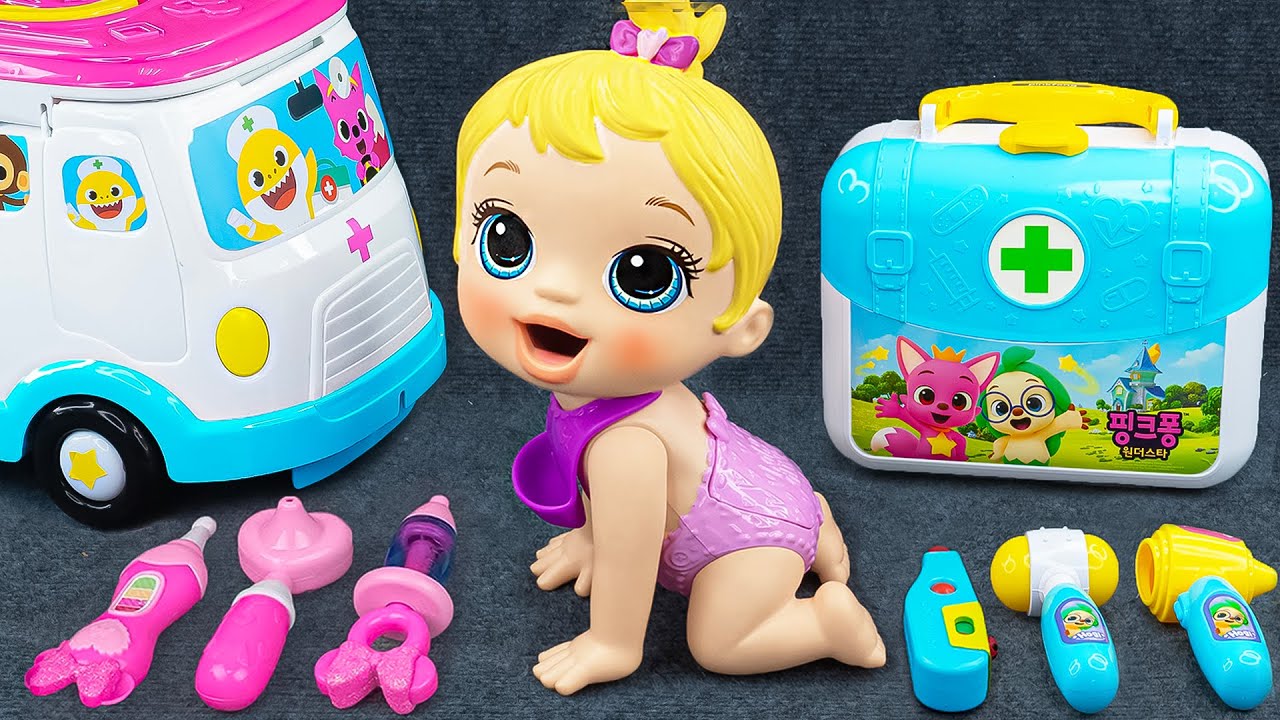 95 Minutes Satisfying Ambulance Playset Collection ASMR, Unboxing ...