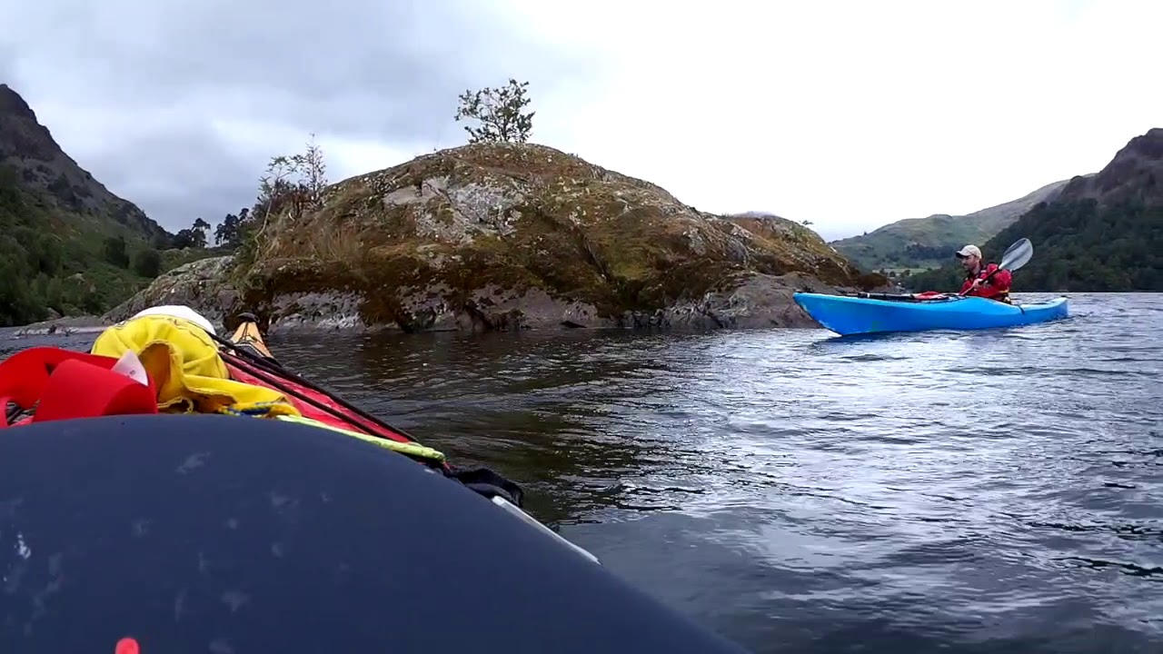 Kayaking on Ullswater The Lake District with Cumbrian Kayaking. - YouTube