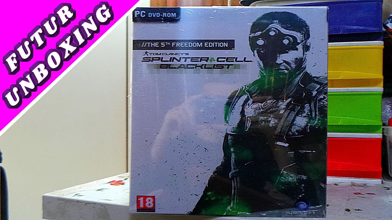 TOM CLANCY'S SPLINTER CELL BLACKLIST THE 5th FREEDOM EDITION PC-DVD (FUTUR UNBOXING) - YouTube