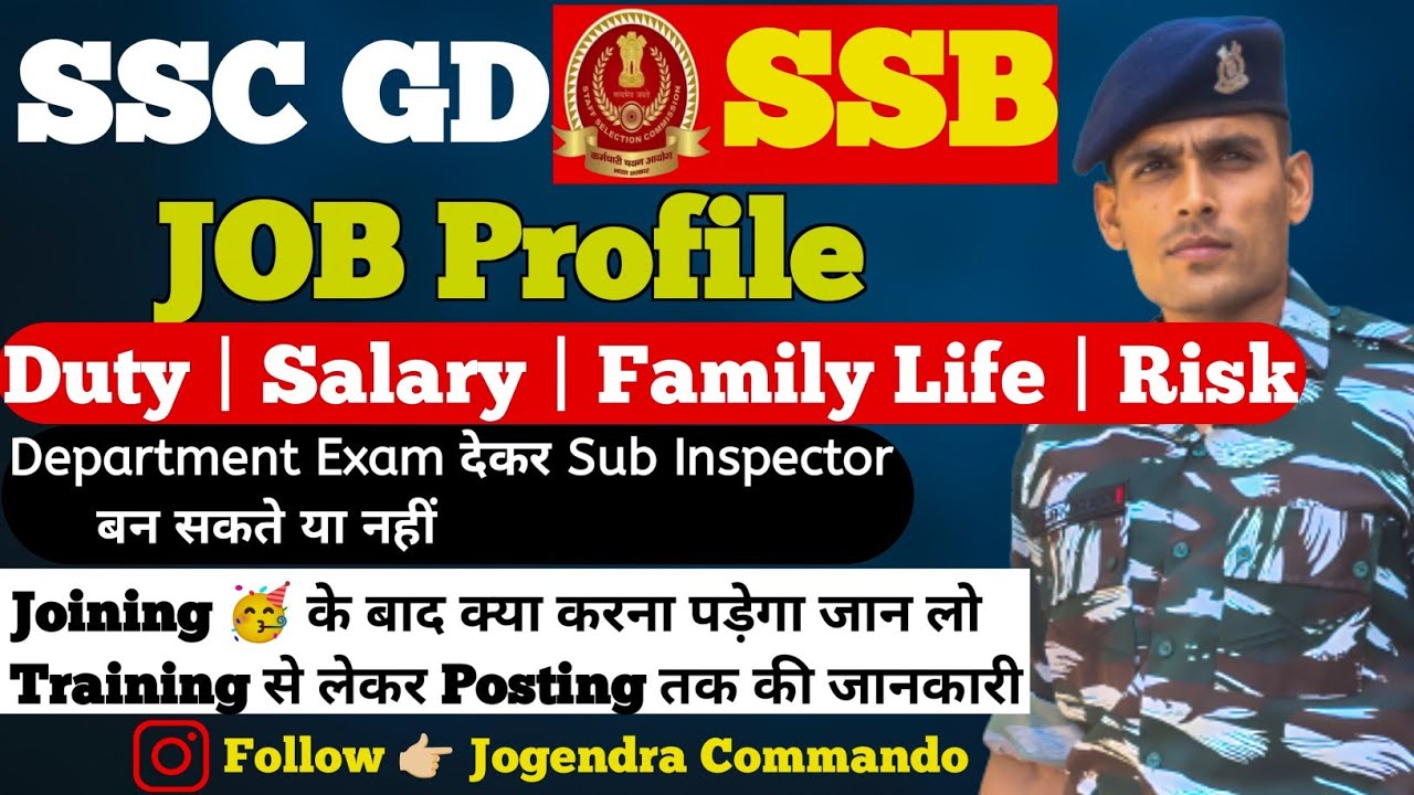 SSB Job profile | SSB Job कैसा है | SSB Duty | SSB Salary | SSB ...