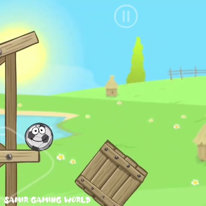 Red Ball 4 Football push Box in valley - YouTube