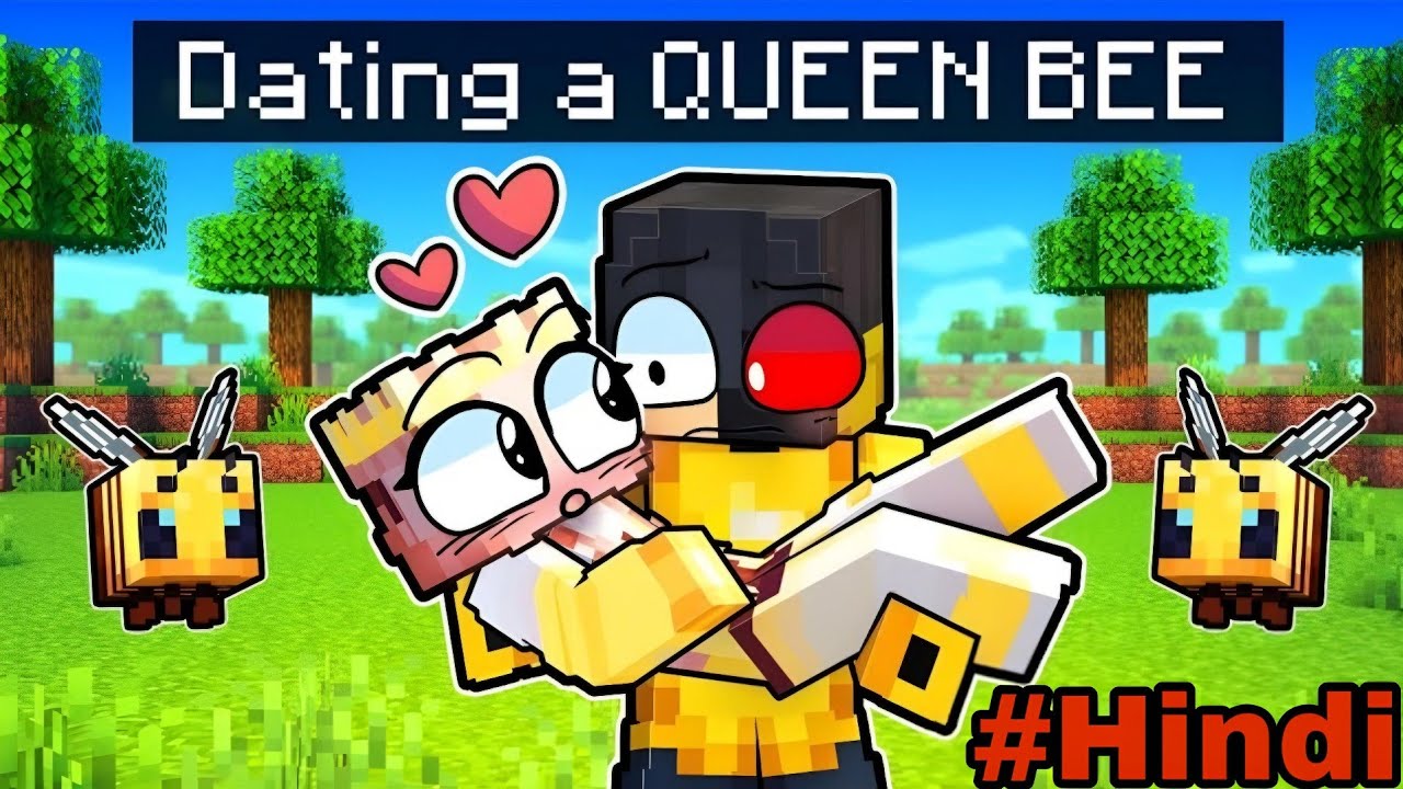 DATING A QUEEN BEE In Minecraft @EthobotHindi - YouTube