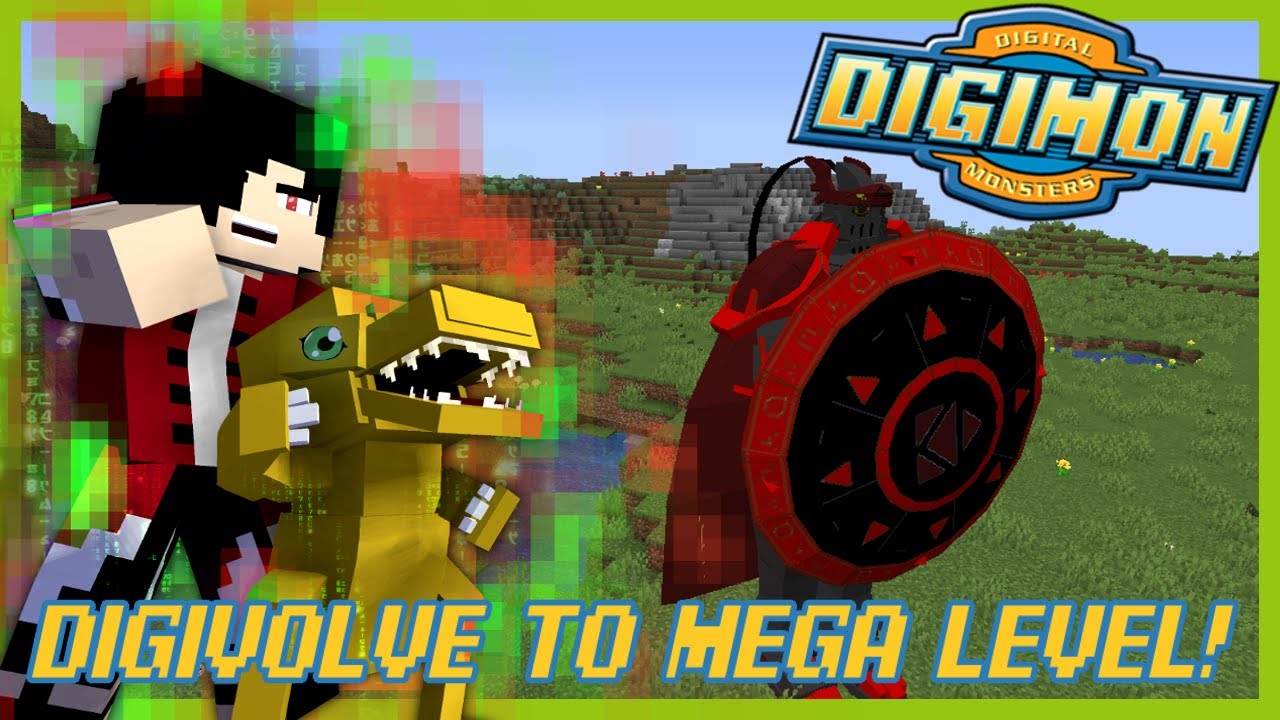 DIGIVOLVE TO MEGA! Minecraft Digimobs Tamers Episode 16 - YouTube