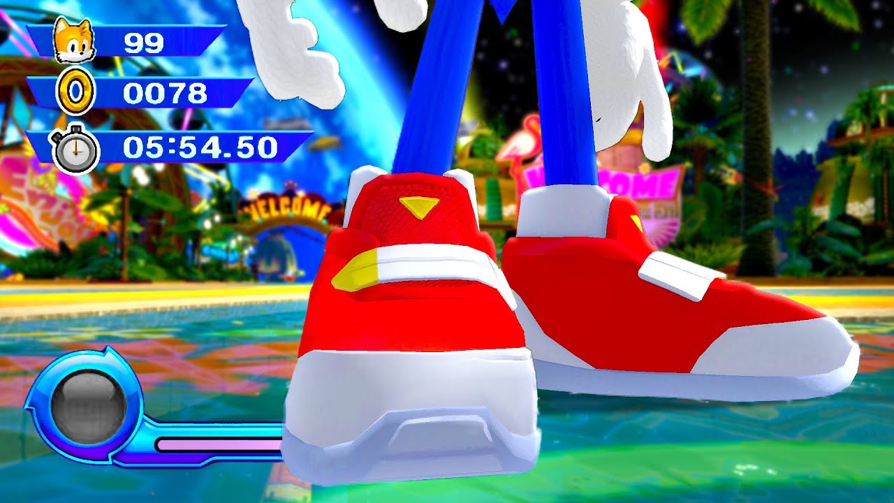 Sonic Colors Ultimate: Olympic Tokyo 2020 Shoes - YouTube