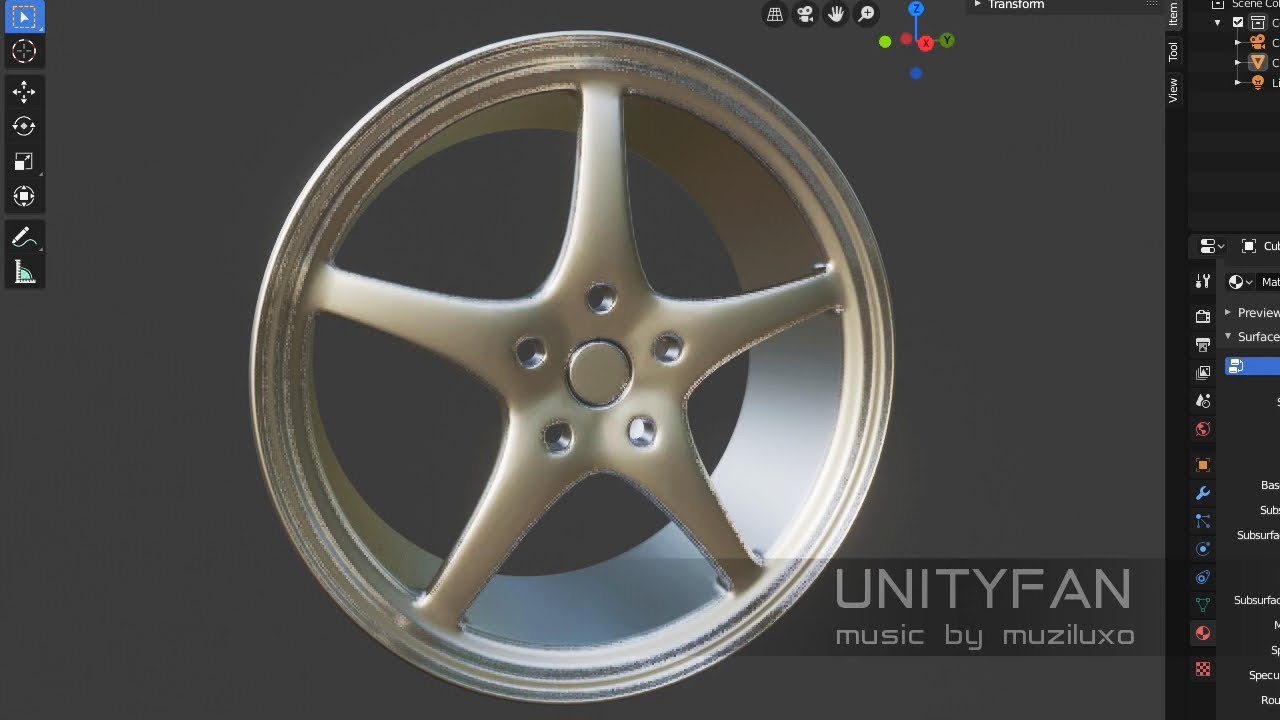 #96 rim modeling tutorial - blender 3d - realtime - YouTube